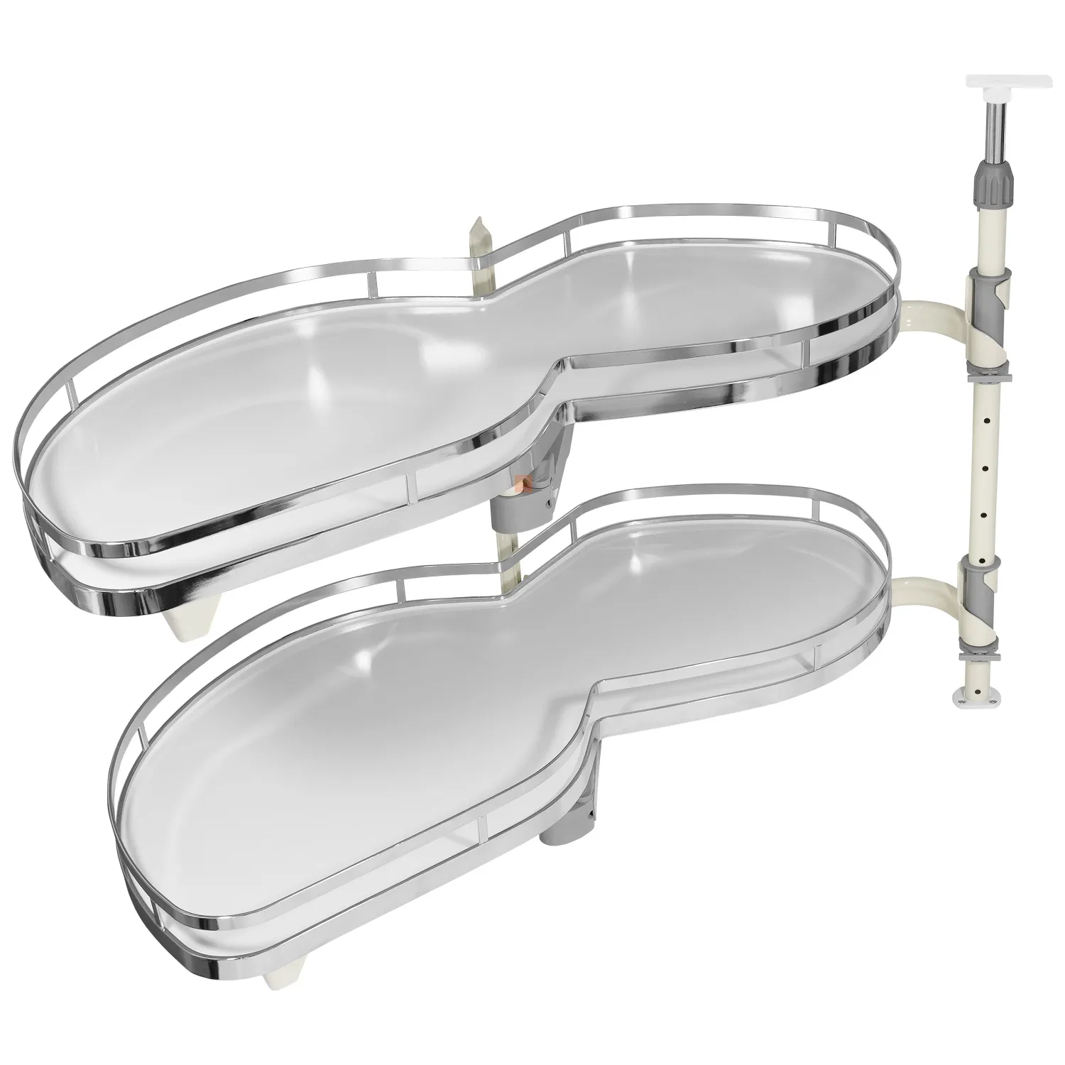 Cargo Magic Corner GEMI 800 Nerka Lewy Biały - locker.com.pl